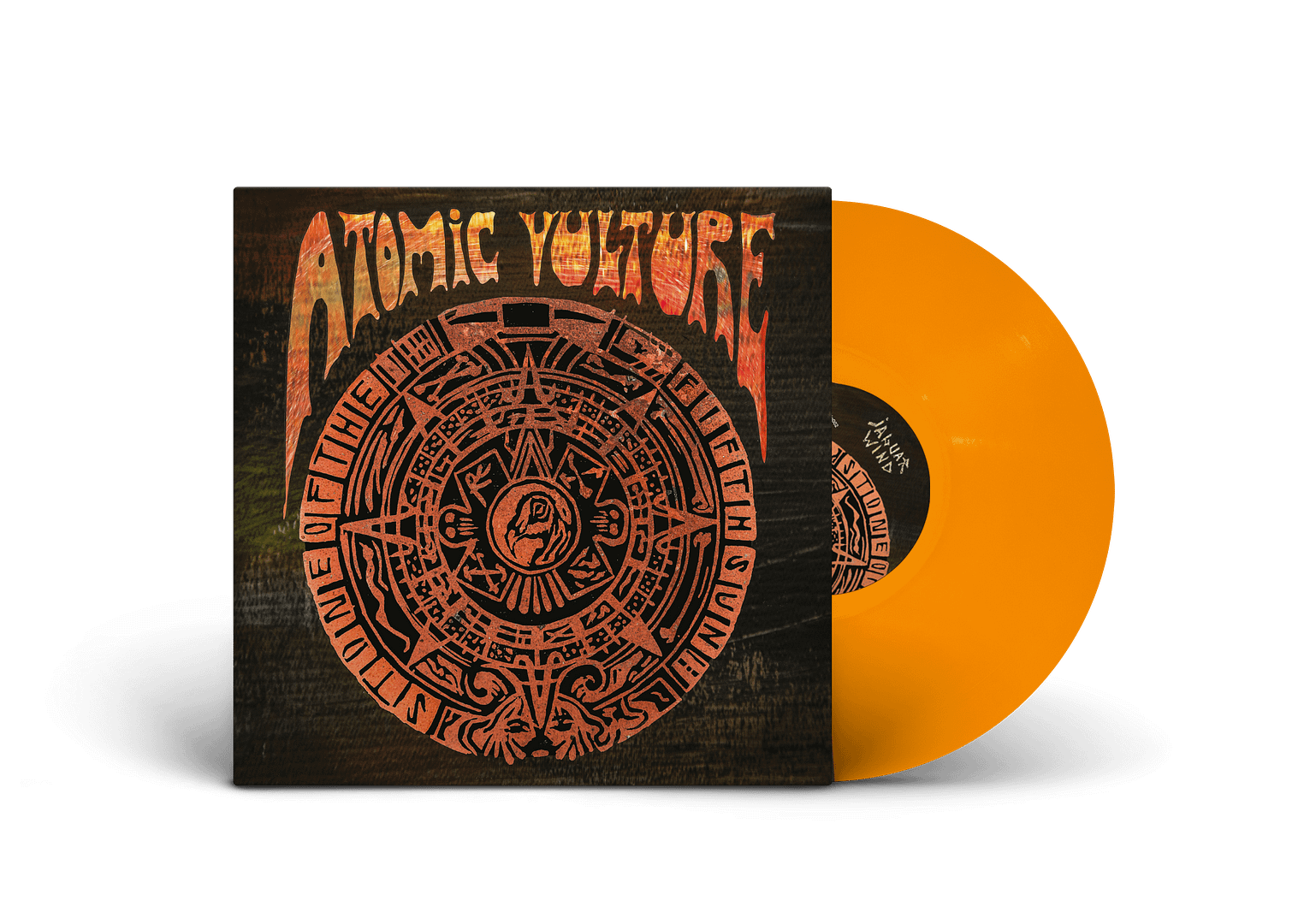 Atomic Vulture – Stone of the Fifth Sun (Orange 9226) – POLDERRECORDS